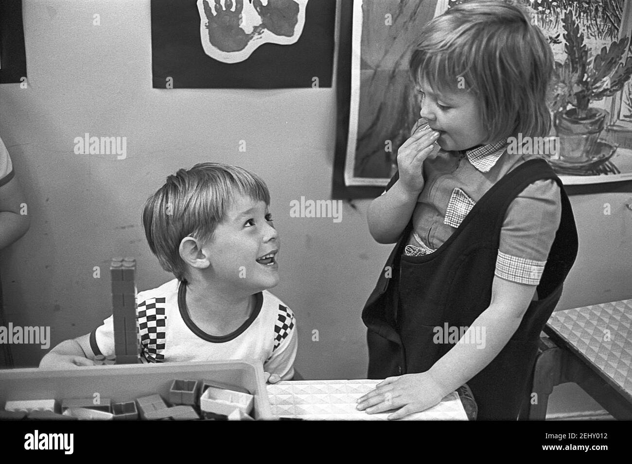 Infant School Reception Class Stock Photo - Alamy