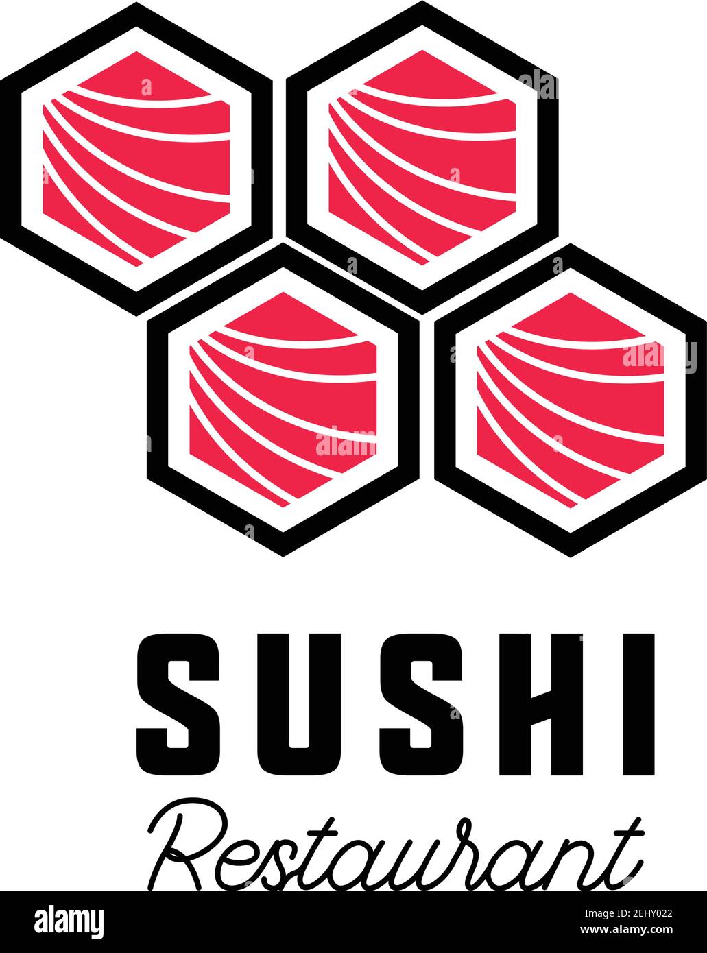 japanese logo for japanese restaurant. vector illustration Stock Vector ...