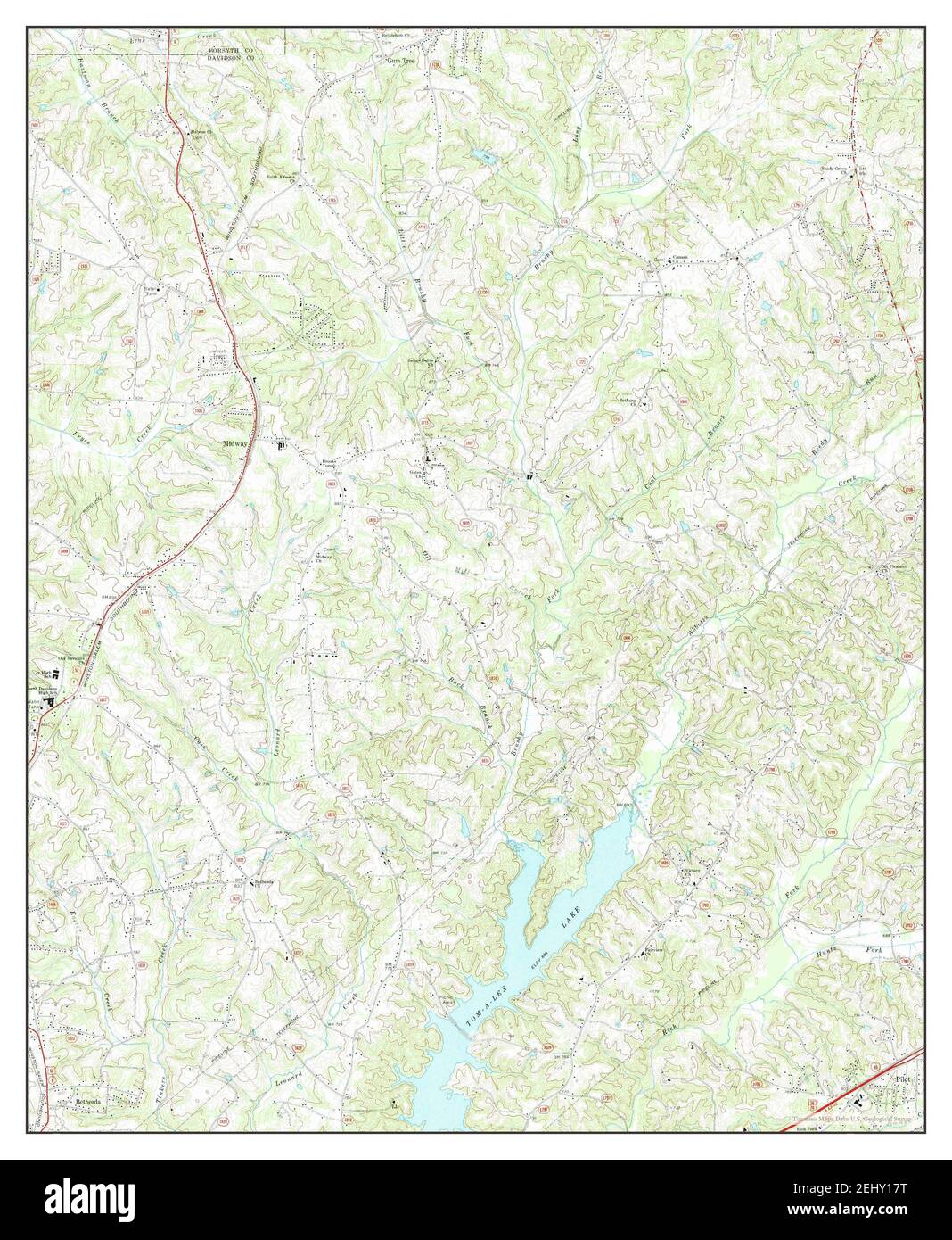 Midway, North Carolina, map 1969, 1:24000, United States of America by ...