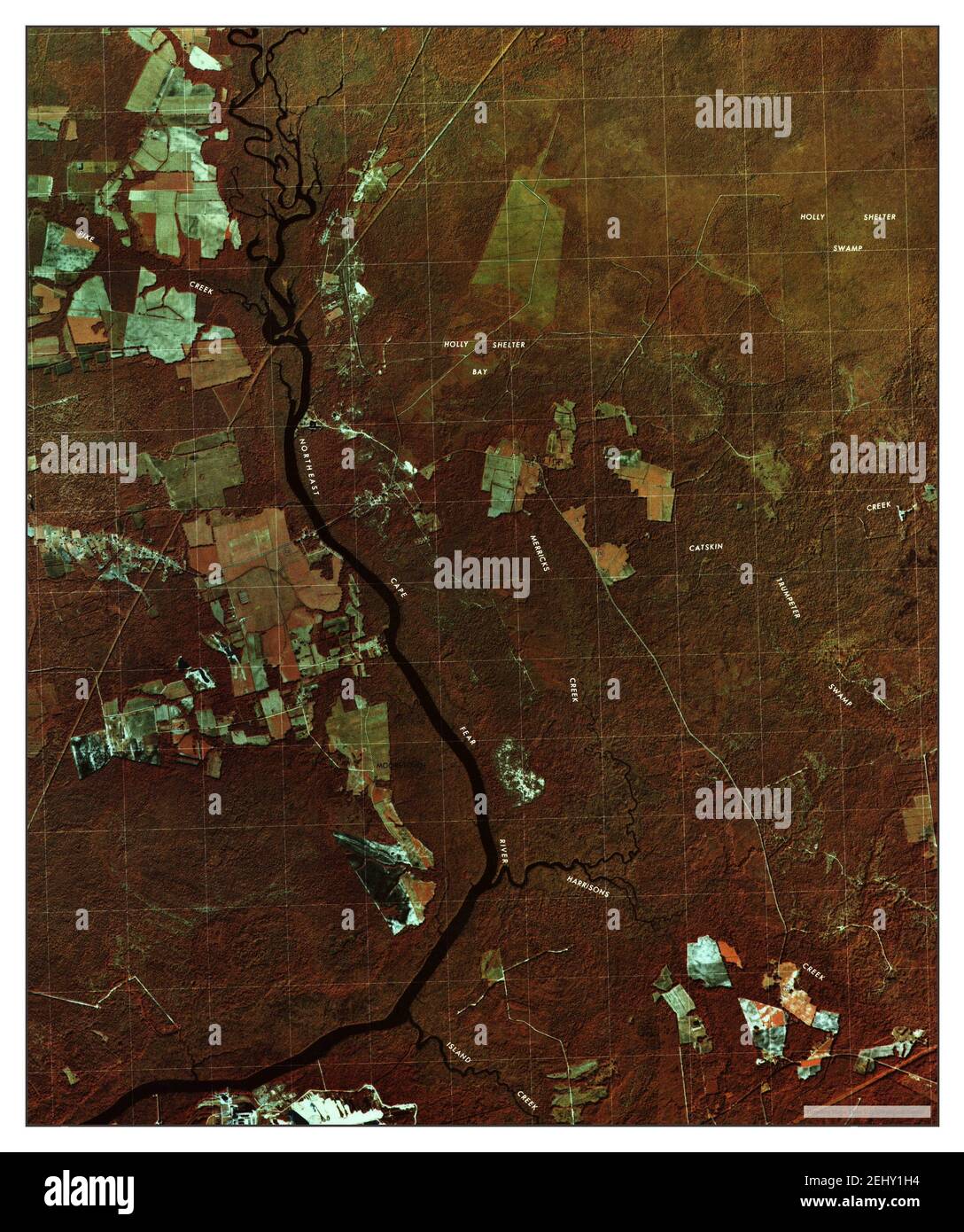 Mooretown, North Carolina, map 1980, 1:24000, United States of America ...