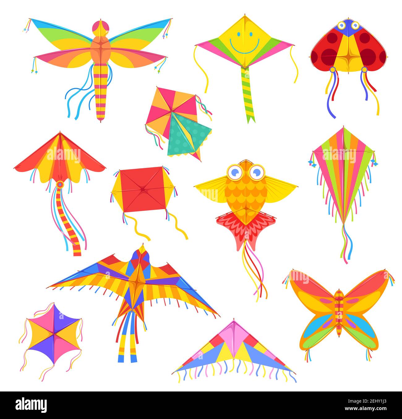 Funny kites Cut Out Stock Images & Pictures - Alamy