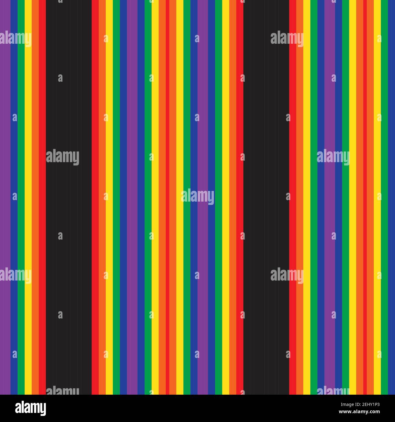 Rainbow vertical striped seamless pattern background suitable for ...