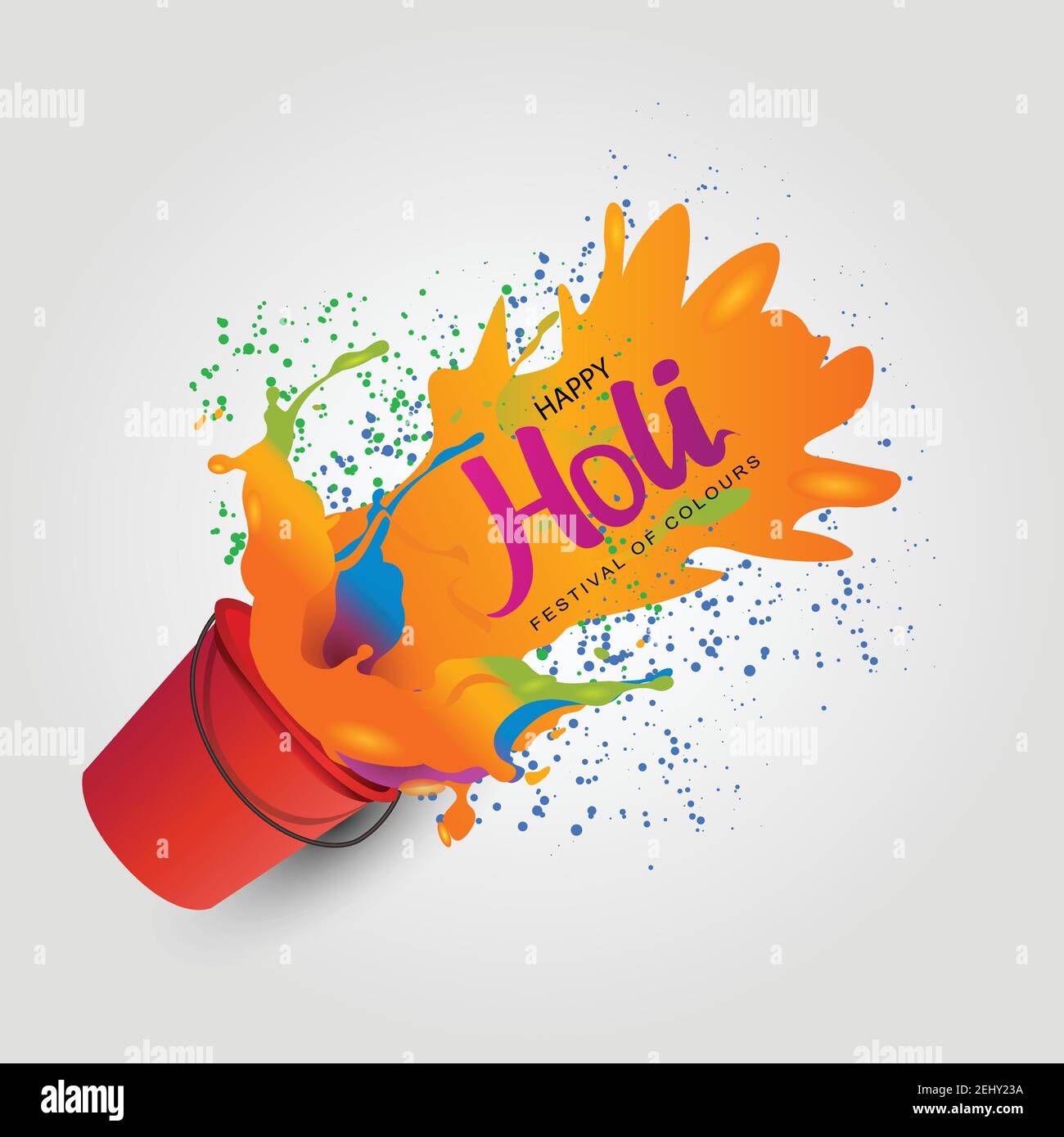 Indian festival happy holy colorful poster, banner background. vector ...