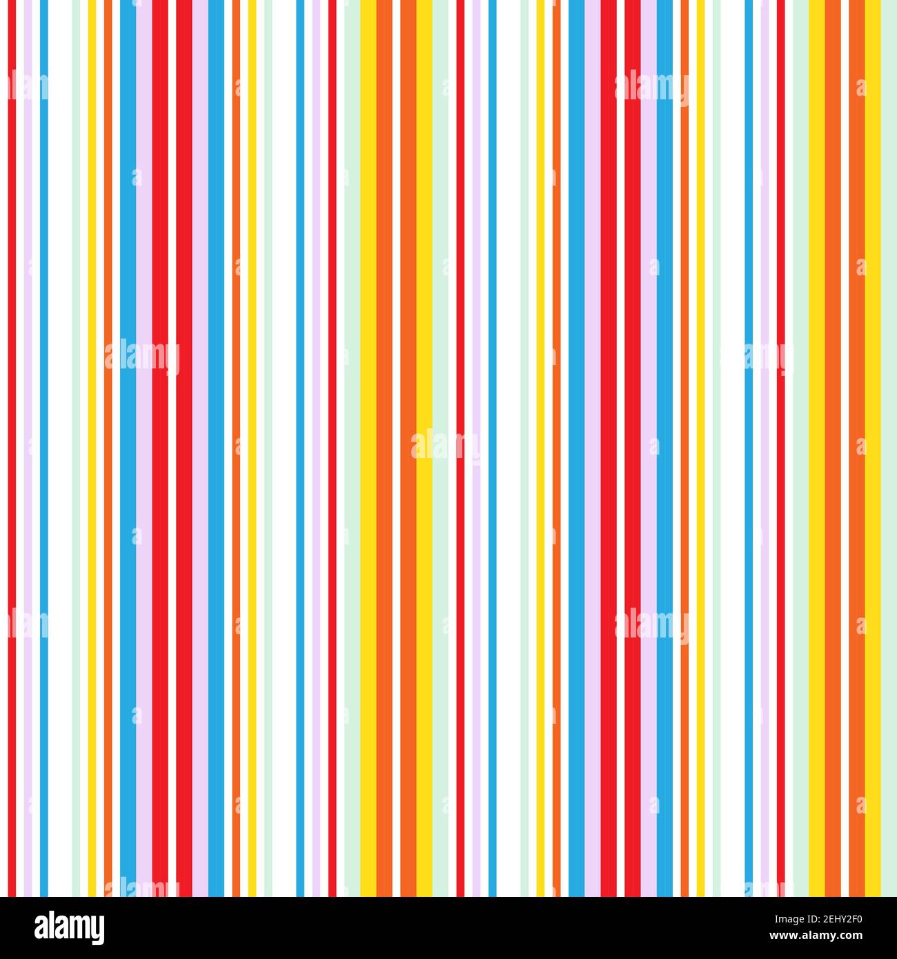 Rainbow Pastel vertical striped seamless pattern background suitable ...