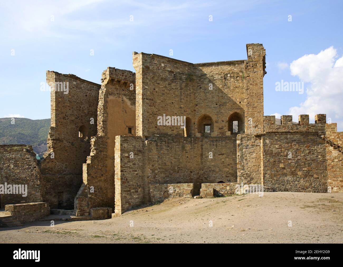 Historic genoese citadel hi-res stock photography and images - Alamy