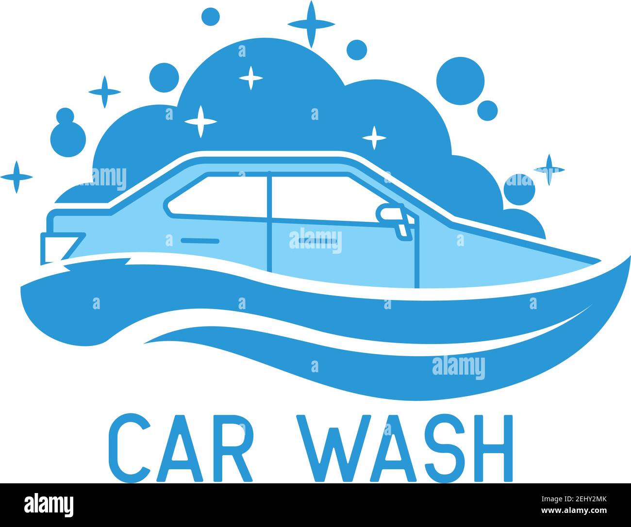 car wash service logo, vector illustration Stock Vector Image & Art - Alamy