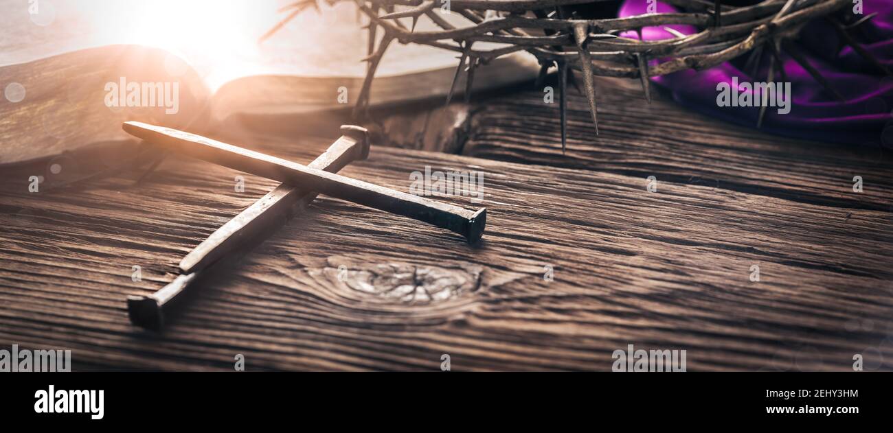 Jesus crucifixion blood red hi-res stock photography and images - Alamy