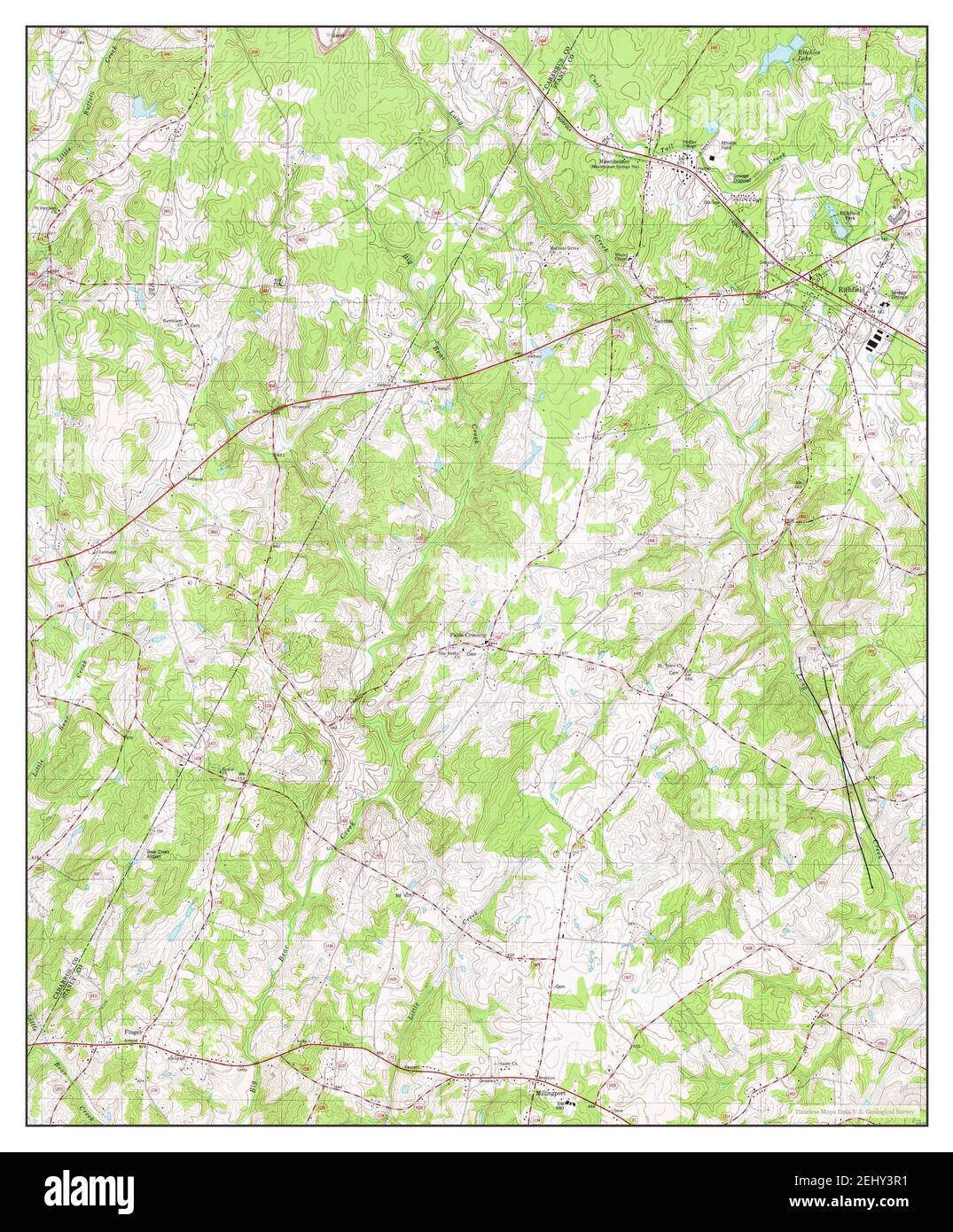Map of richfield hi-res stock photography and images - Alamy