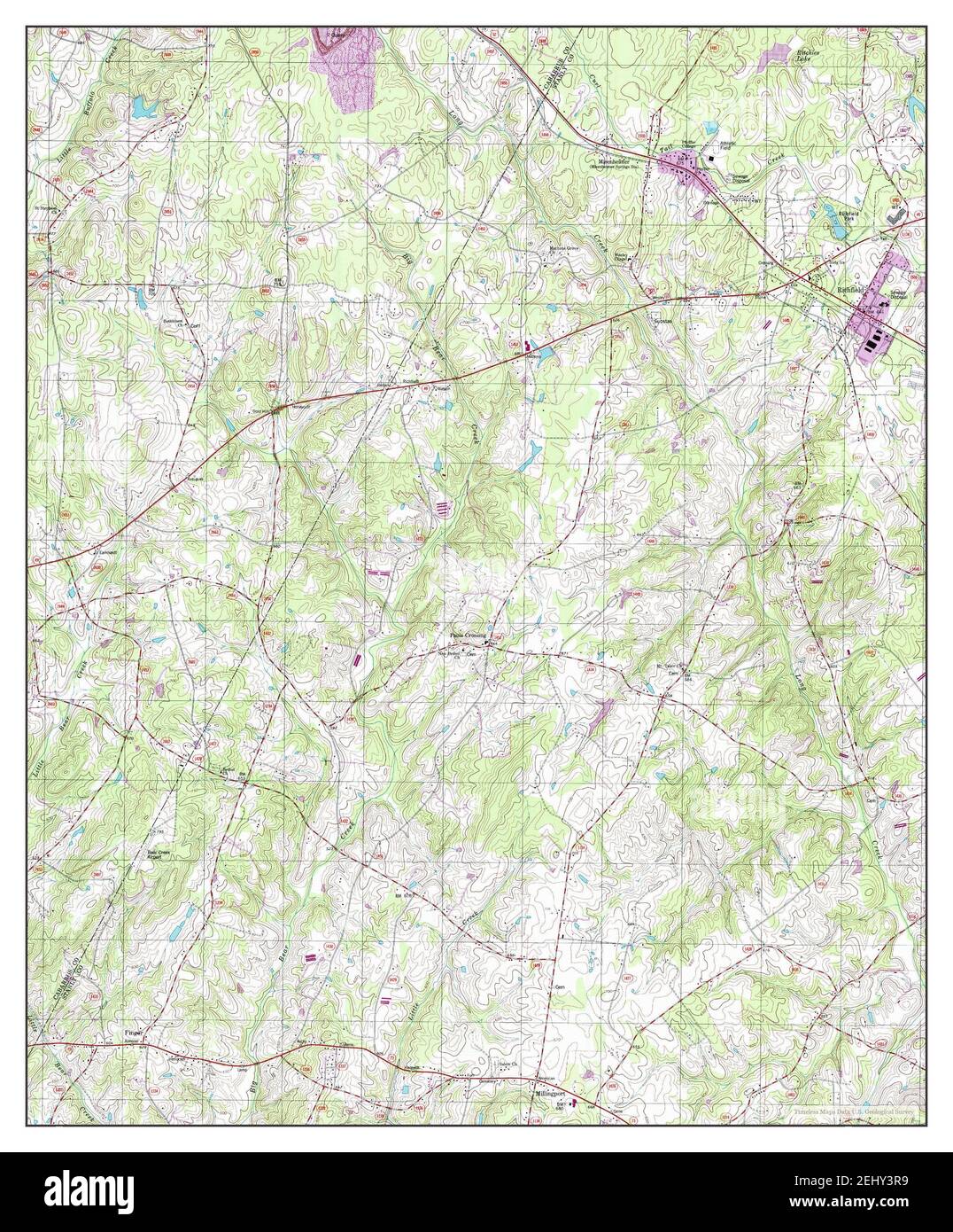 Map of richfield hi-res stock photography and images - Alamy