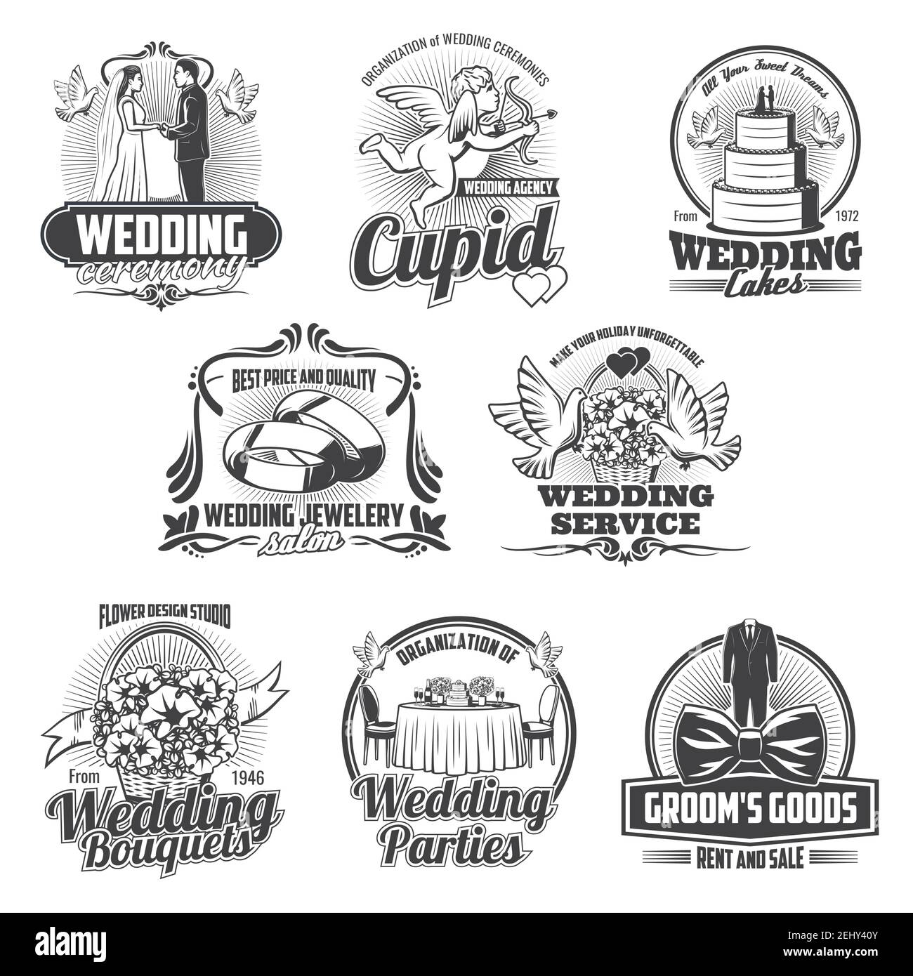 Ceremony of the arrows Stock Vector Images - Alamy