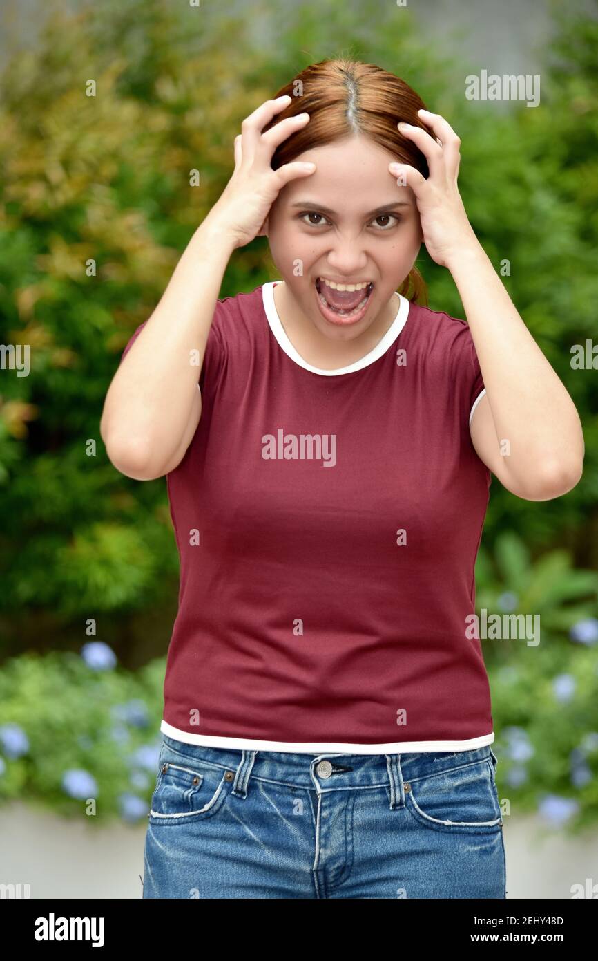 Anxious maturity hi-res stock photography and images - Alamy