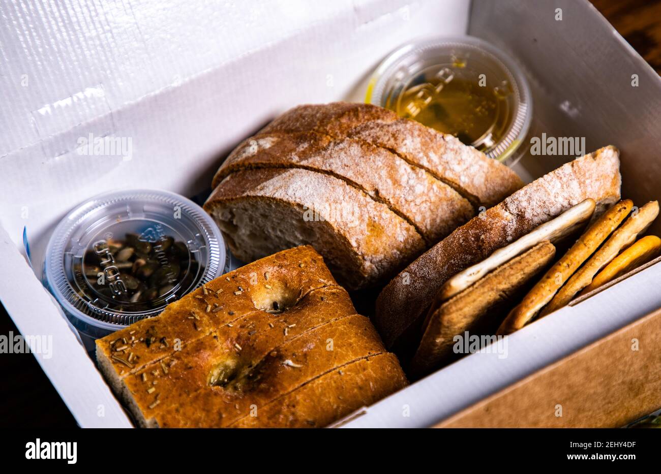 A tasty graze box Stock Photo - Alamy