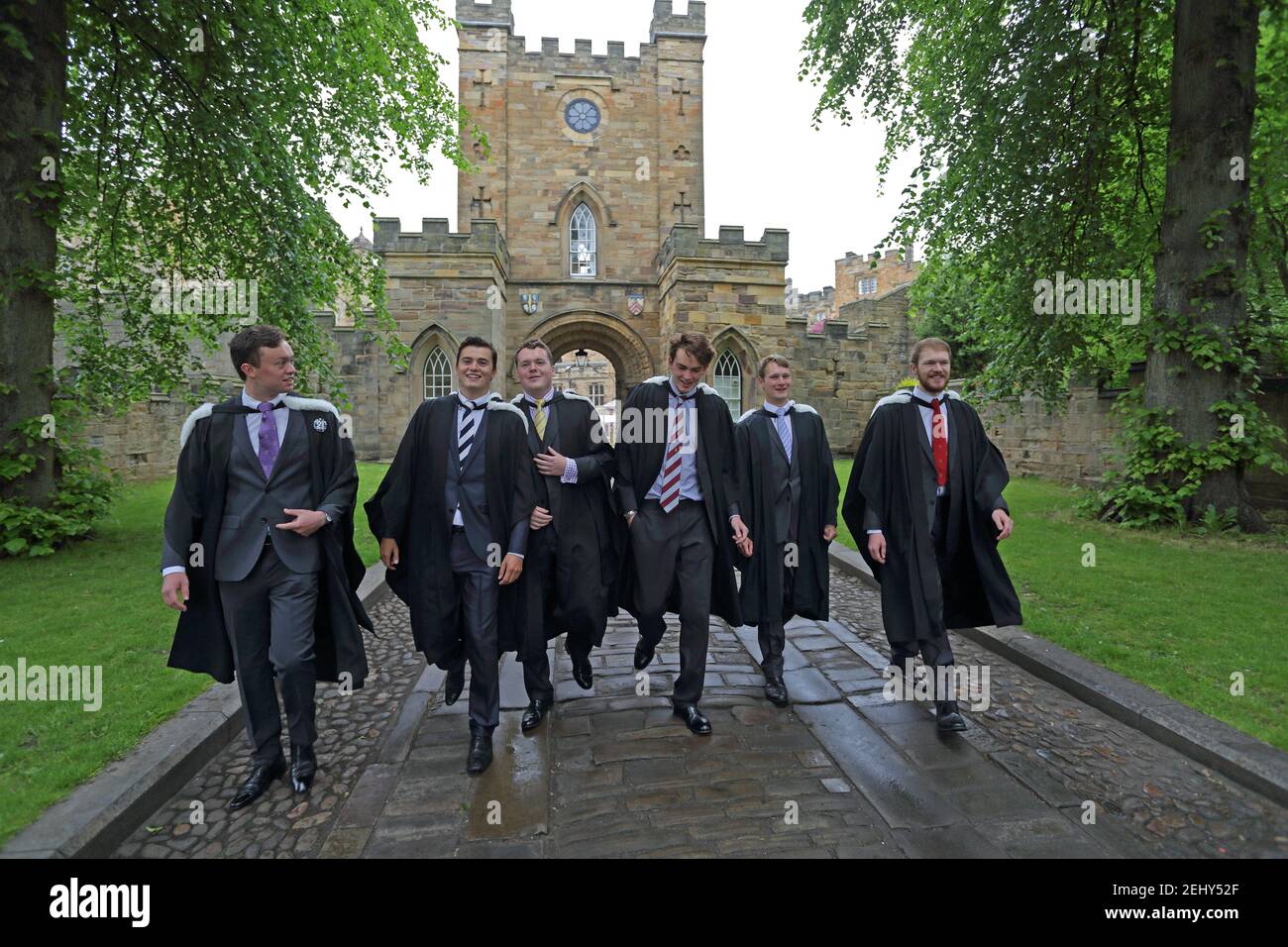 Durham, County Durham, England. Postgraduate university students at ...