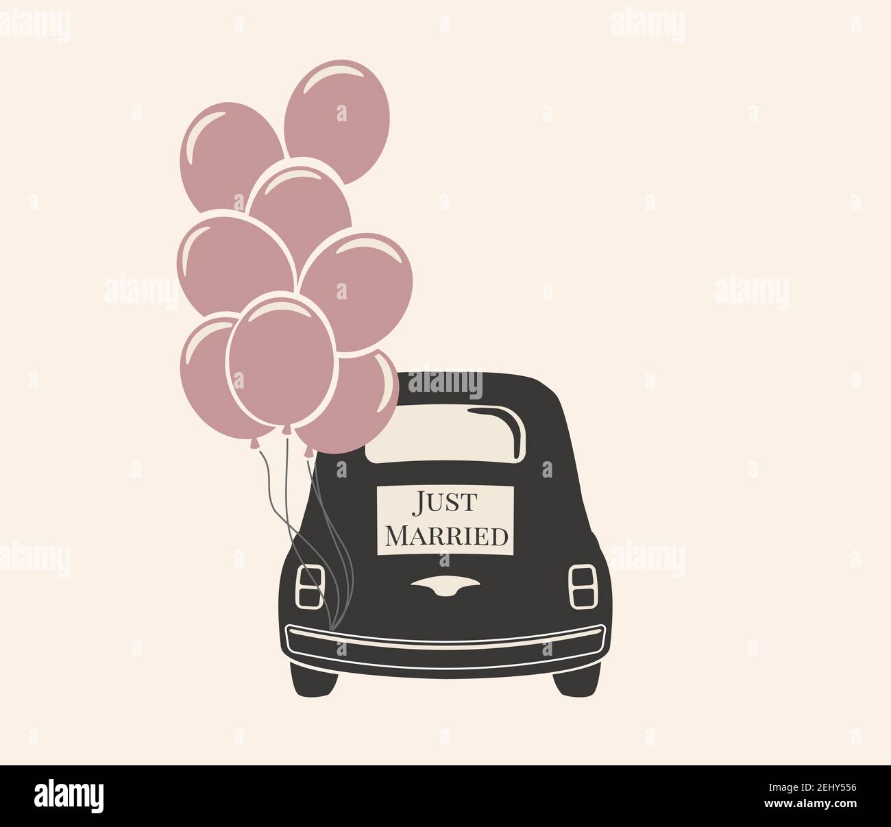 Wedding decorations love Stock Vector Images - Alamy