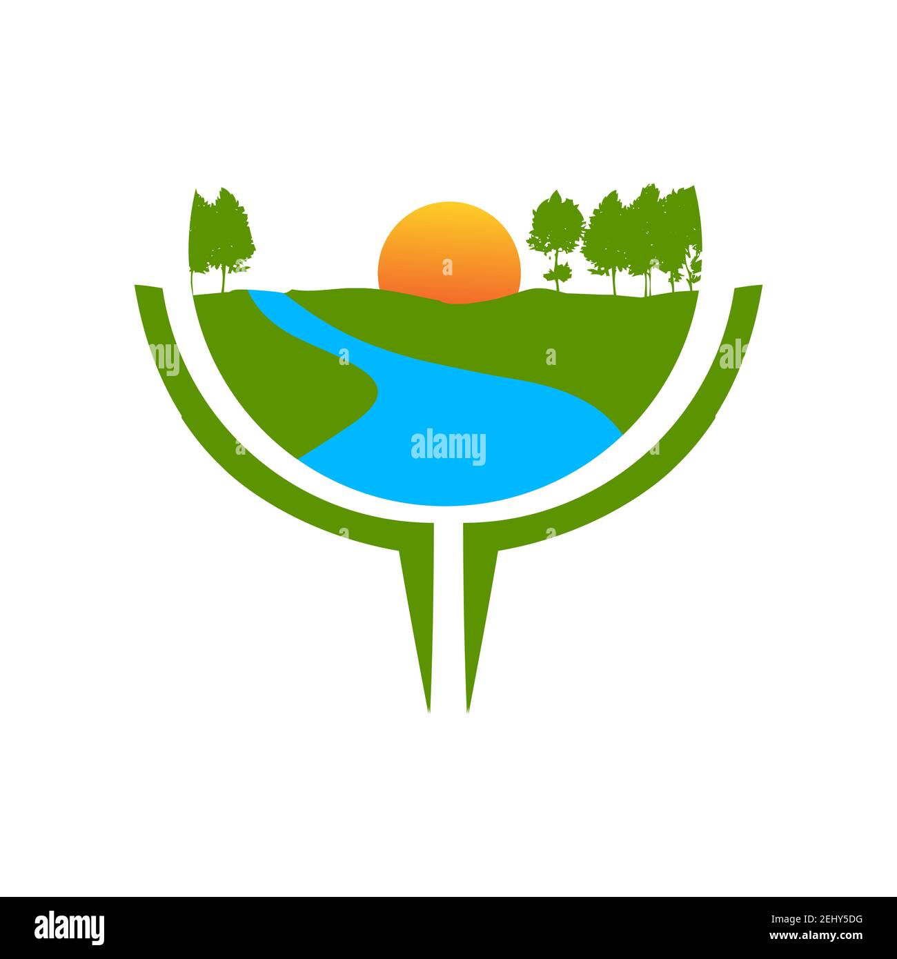 Landscaping service Stock Vector Images - Alamy