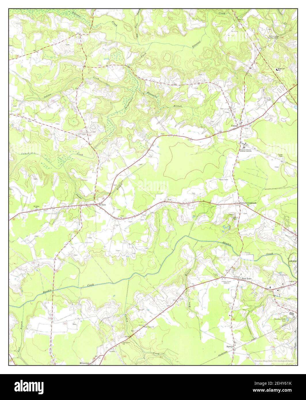 Union, North Carolina, map 1977, 1:24000, United States of America by ...