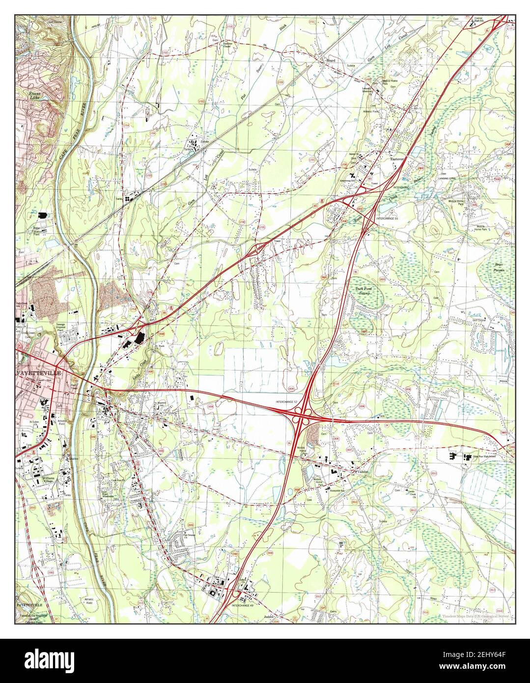 1997 north america map hi-res stock photography and images - Alamy