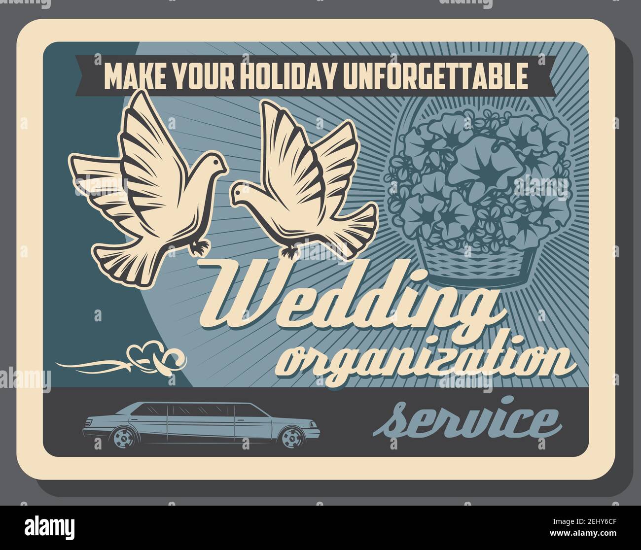 Wedding car rental Stock Vector Images - Alamy