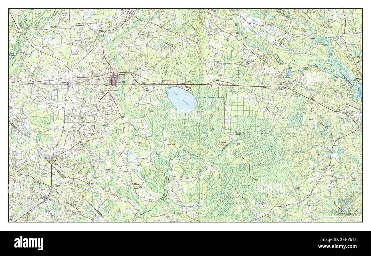 Whiteville North Carolina Map
