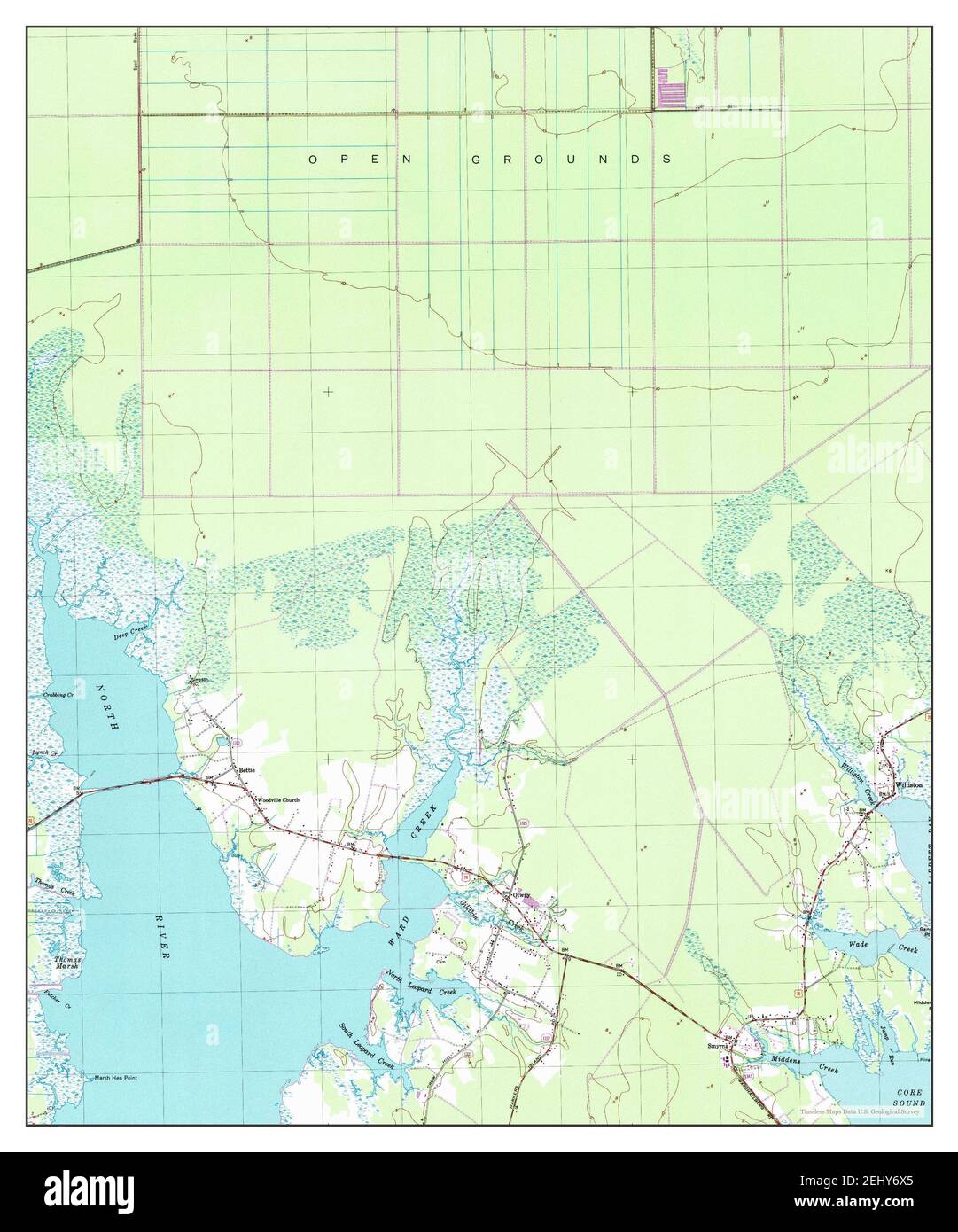 Map of williston hi-res stock photography and images - Alamy