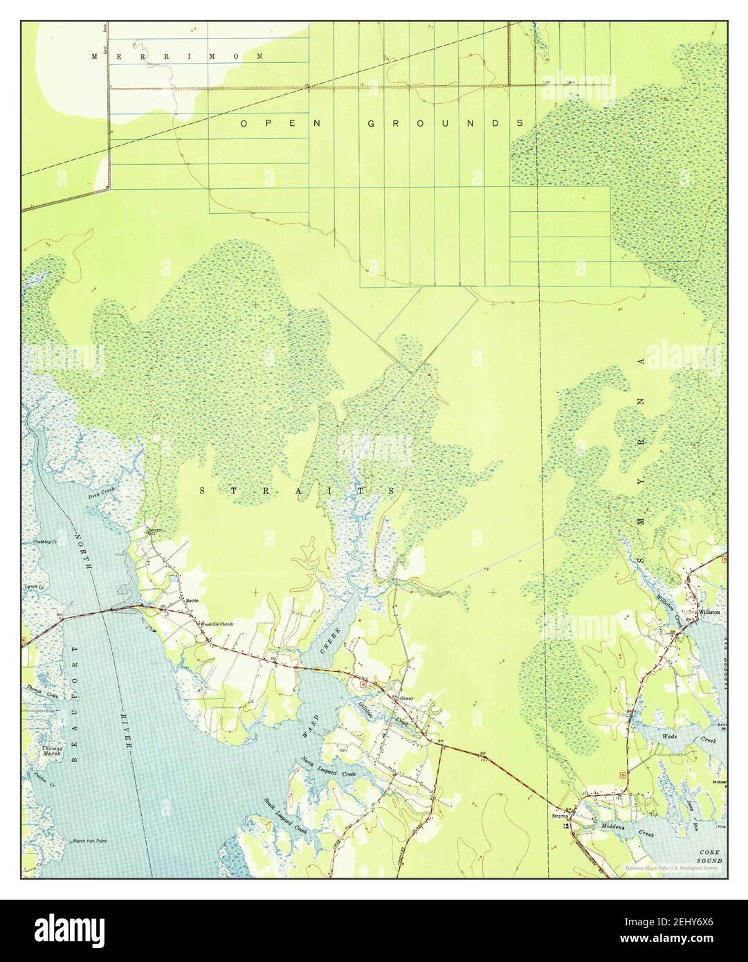 Map of williston hi-res stock photography and images - Alamy
