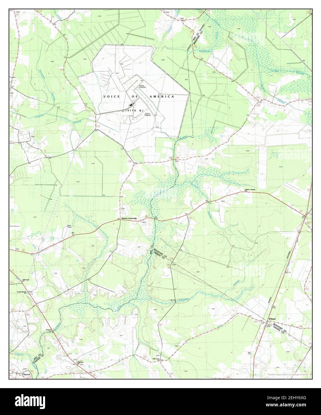 Wilmar, North Carolina, map 1983, 1:24000, United States of America by ...