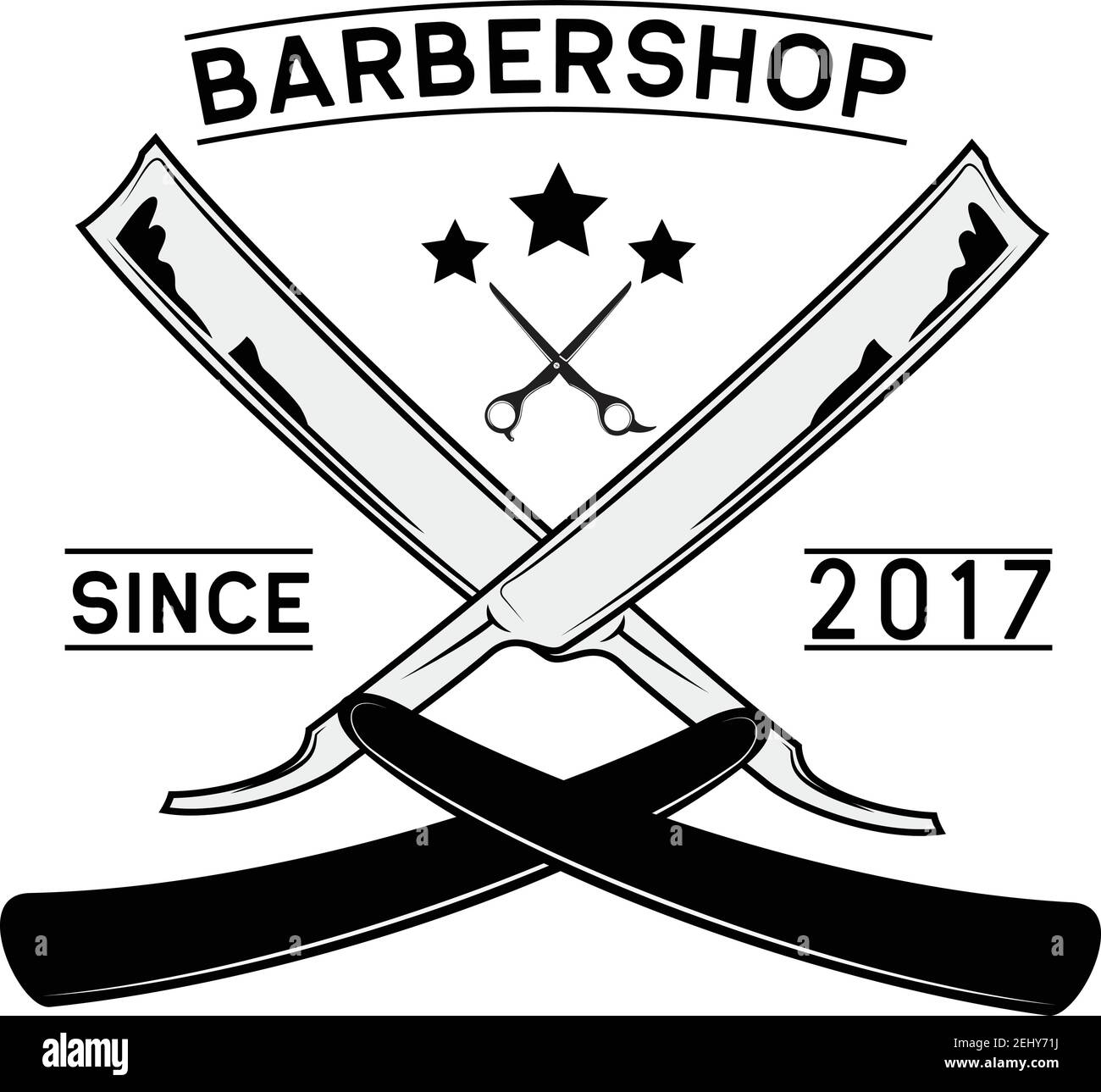 Razor blade to sticker Stock Vector Images - Alamy