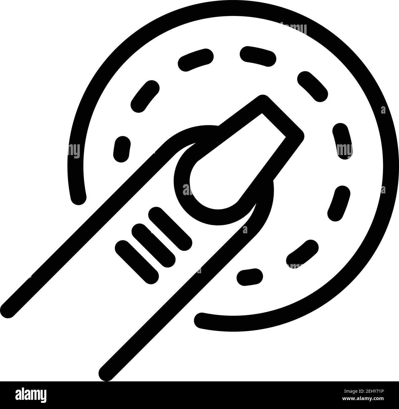 Finger touch sense icon. Outline finger touch sense vector icon for web ...