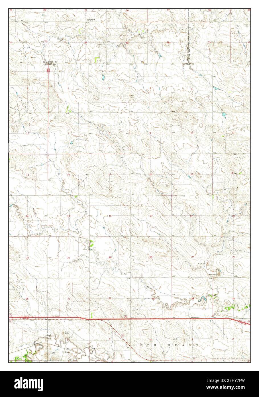 Belfield Map High Resolution Stock Photography and Images - Alamy