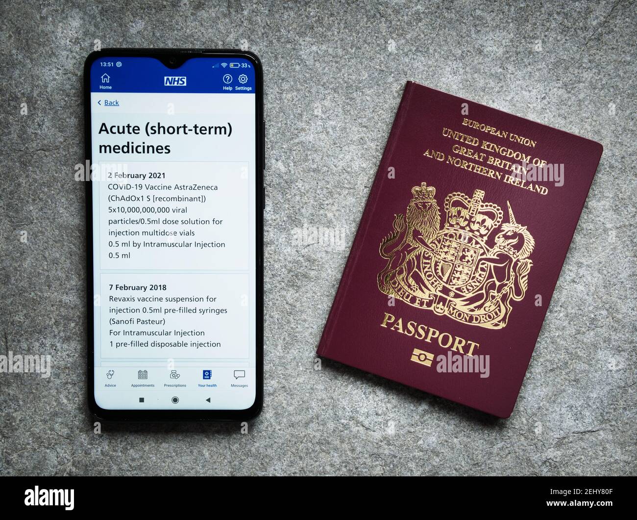 Nhs digital app hi-res stock photography and images - Alamy