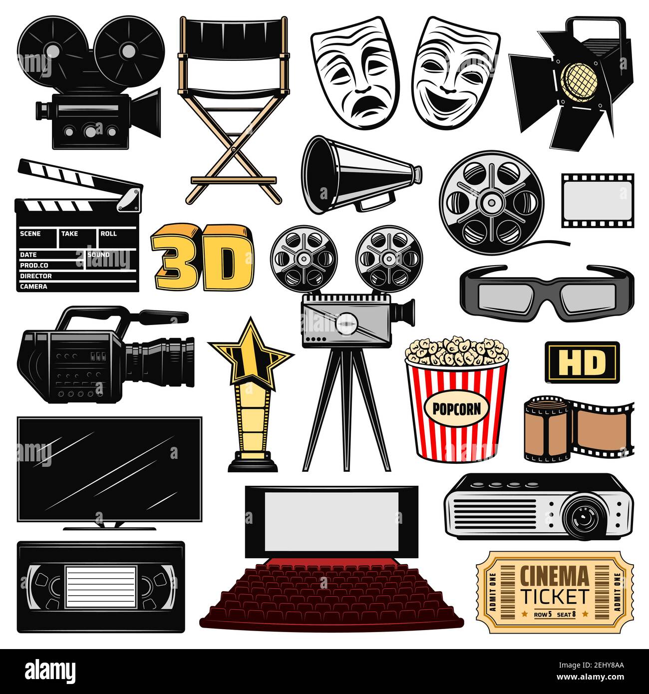 Movie Equipment Vector
