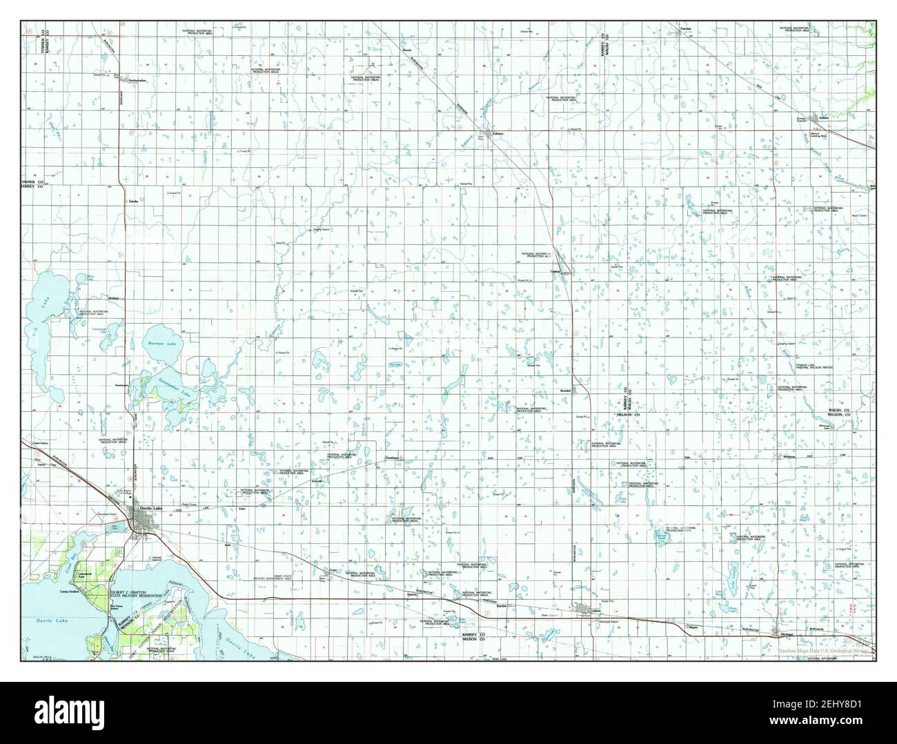 1985 north america map hi-res stock photography and images - Alamy