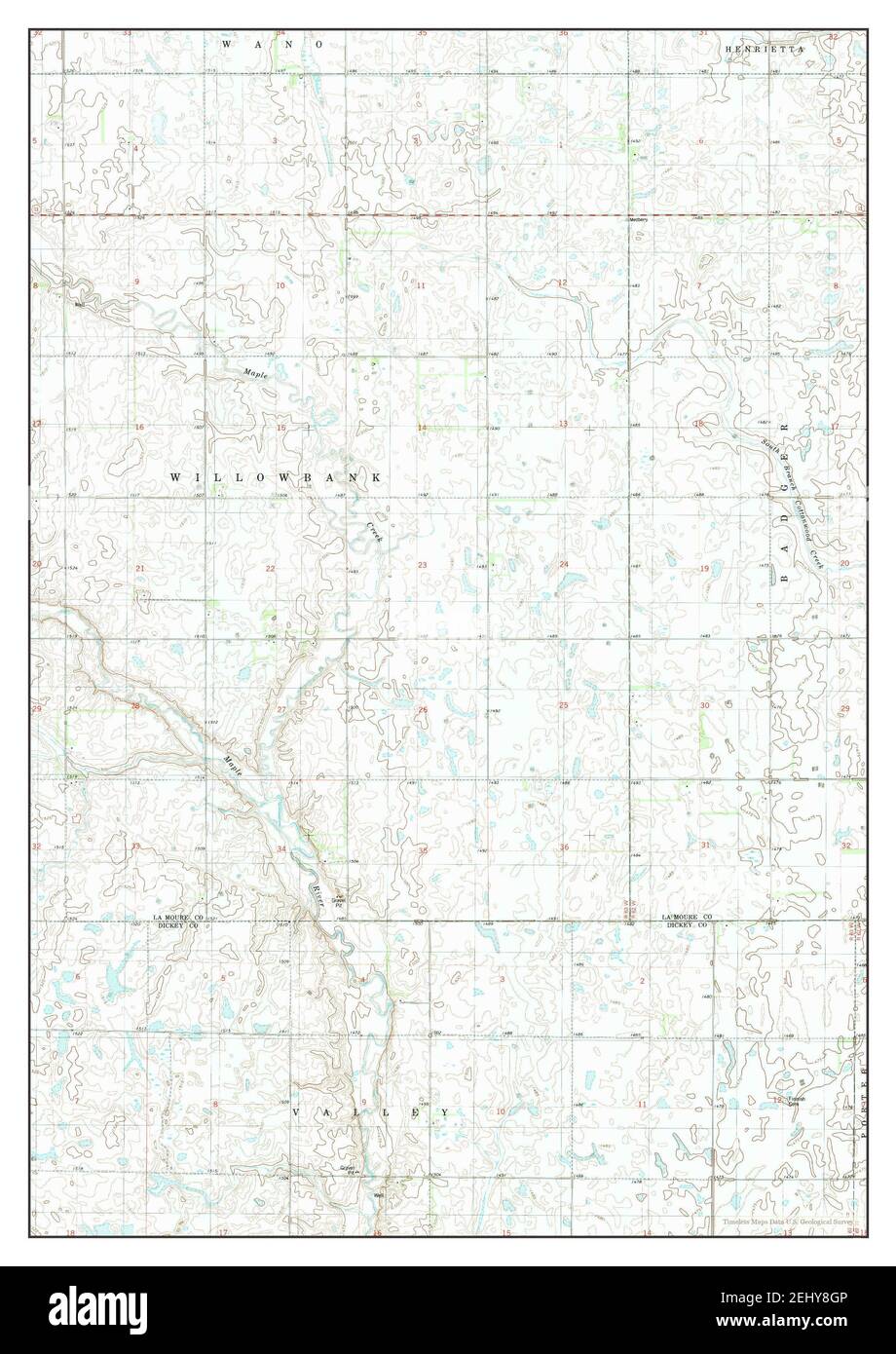 Map of edgeley hi-res stock photography and images - Alamy