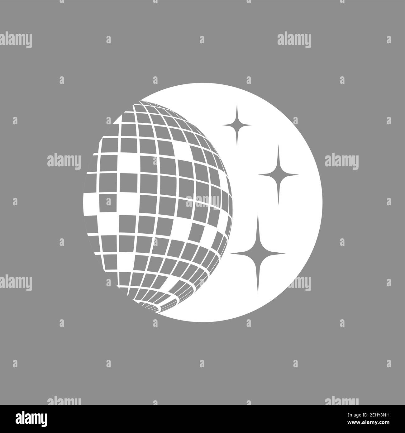 Disco ball Vector icon Disco ball Vector icon Stock Vector Image & Art ...