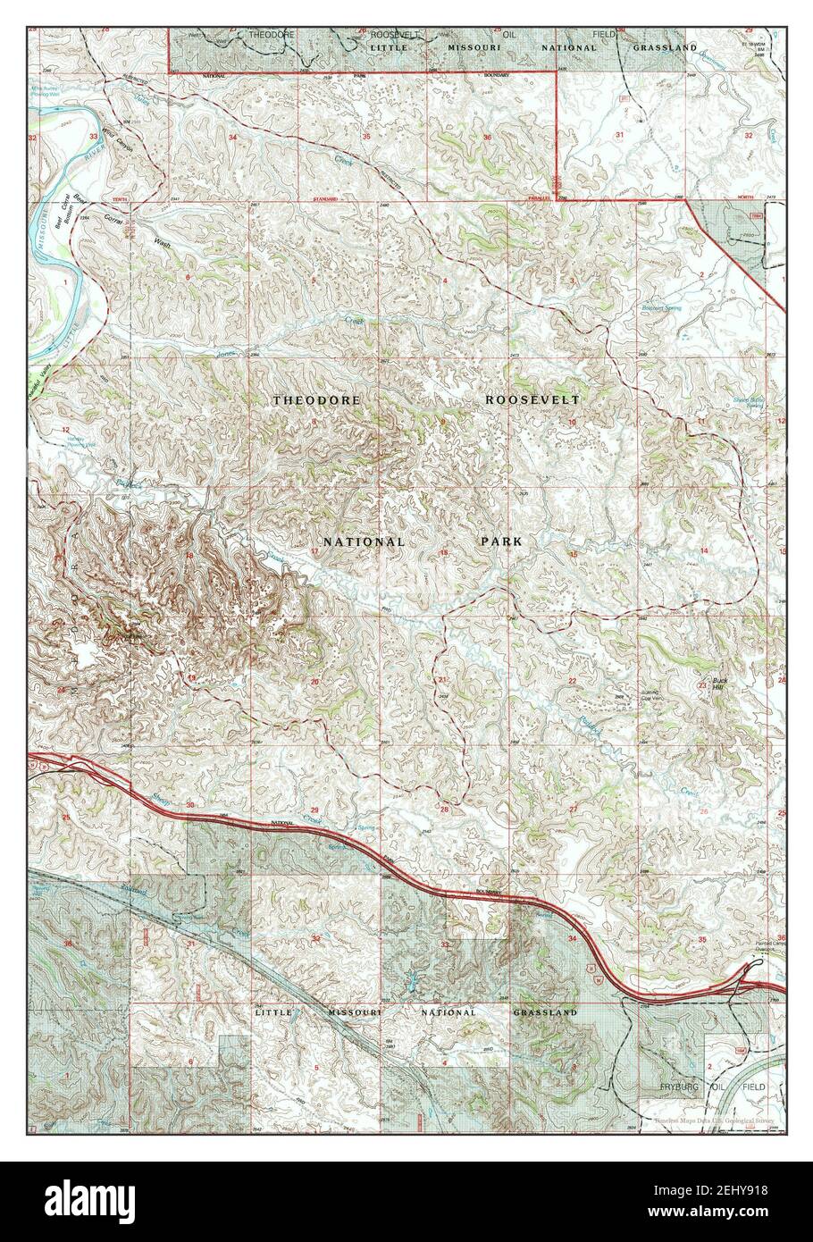 Map of fryburg hi-res stock photography and images - Alamy