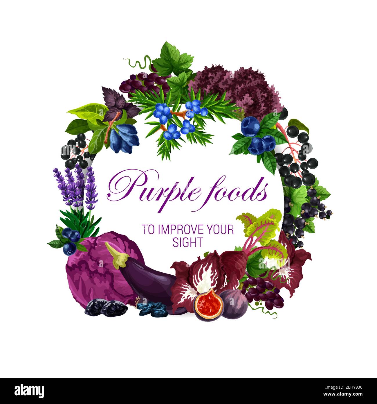 Spices salads Stock Vector Images - Alamy