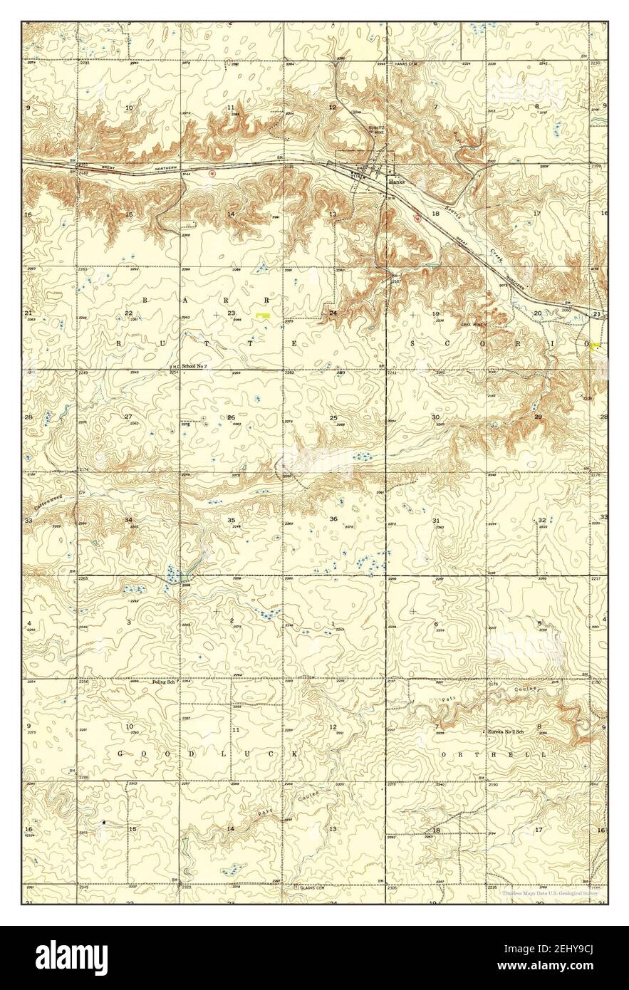 Map of hanks Cut Out Stock Images & Pictures - Alamy