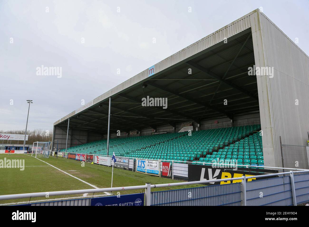 Eastleigh stadium during the National League game between Eastleigh FC ...