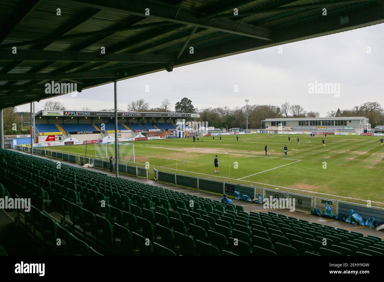 Eastleigh stadium during the National League game between Eastleigh FC ...