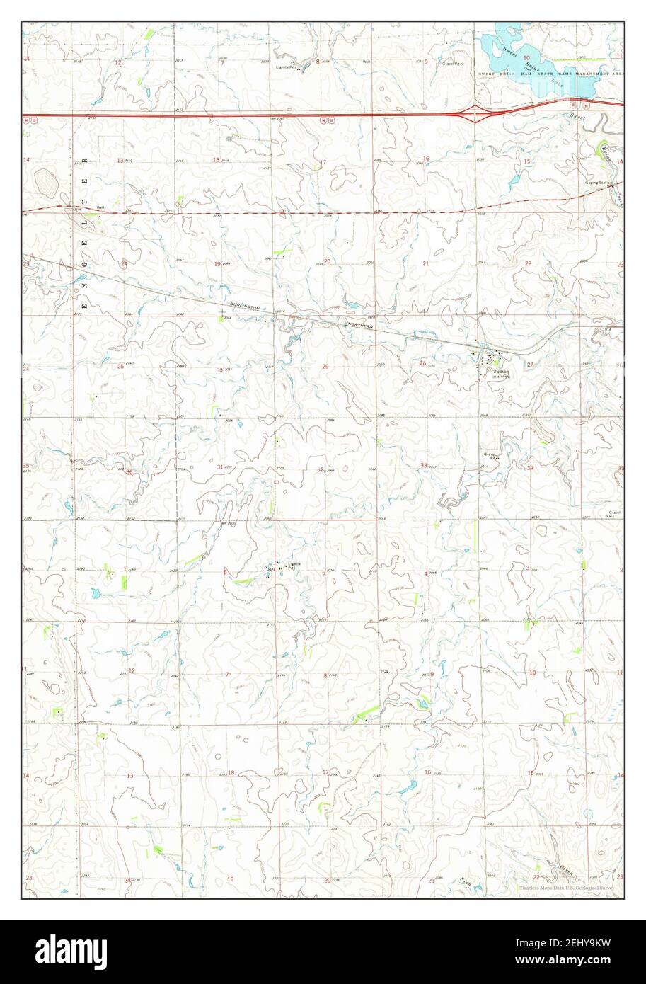 Judson, North Dakota, map 1970, 1:24000, United States of America by ...