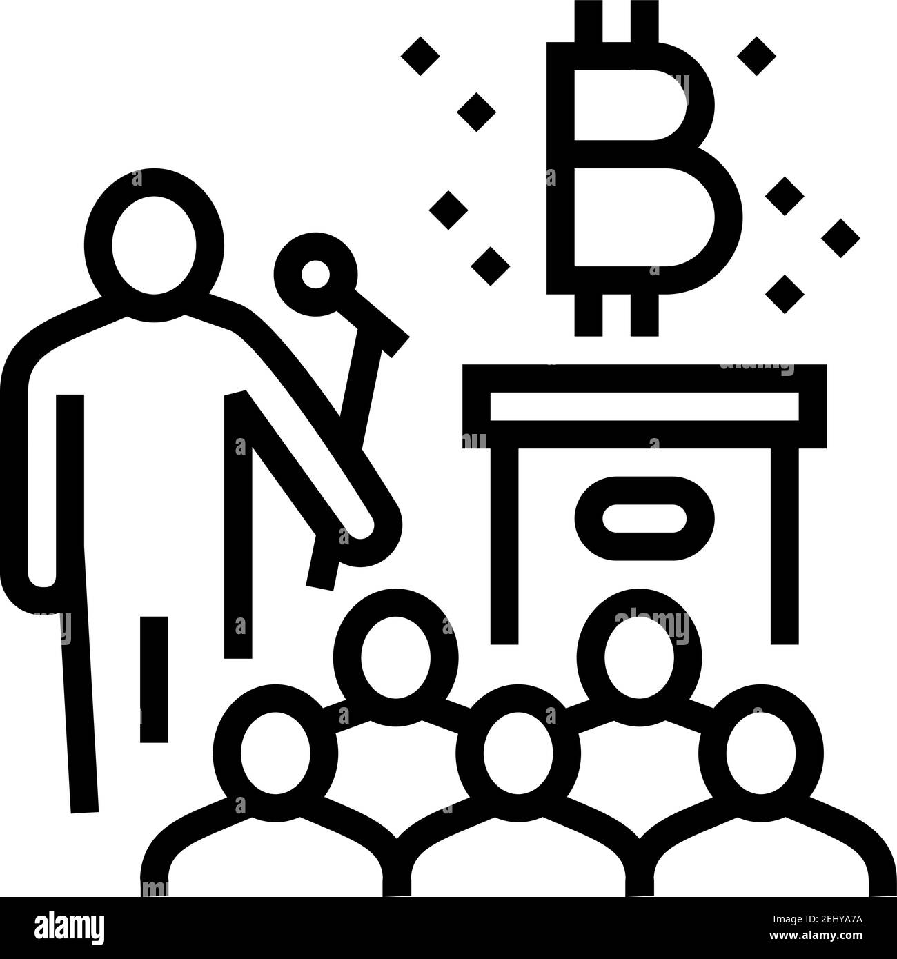 Token development ico icon hi-res stock photography and images - Alamy