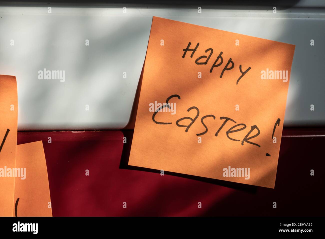 Happy easter sticker hi-res stock photography and images - Alamy