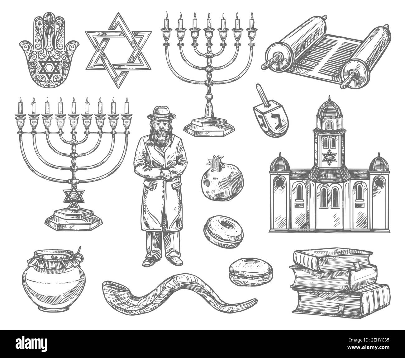 Magen david church Cut Out Stock Images & Pictures - Alamy