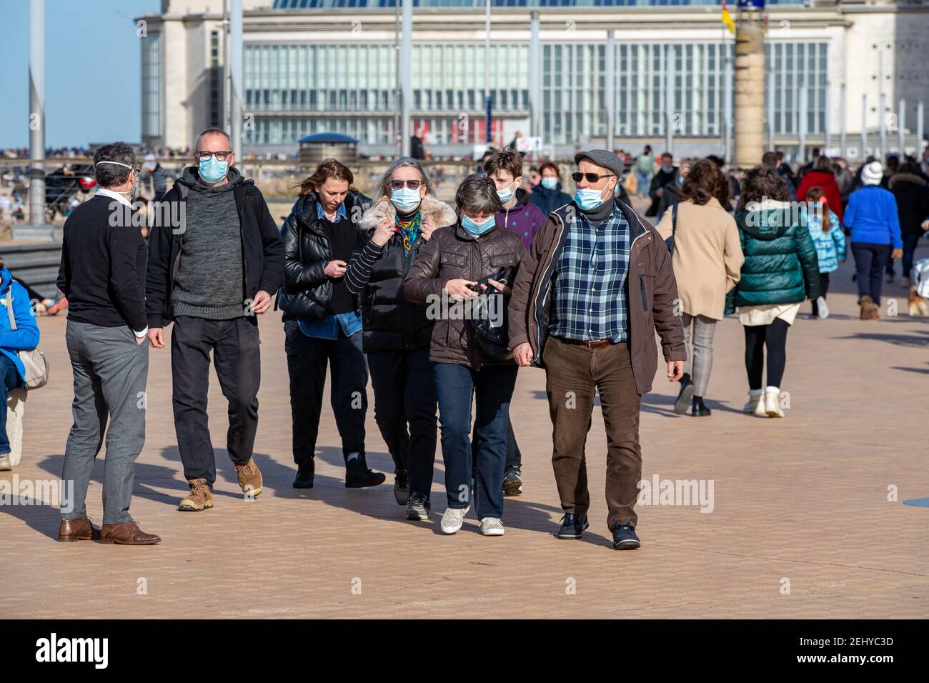 Illustration shows people walking hi-res stock photography and images ...