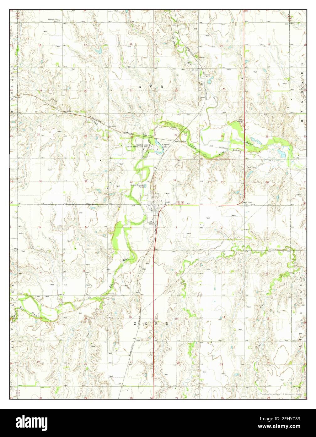 Map of the county of ayr hi-res stock photography and images - Alamy