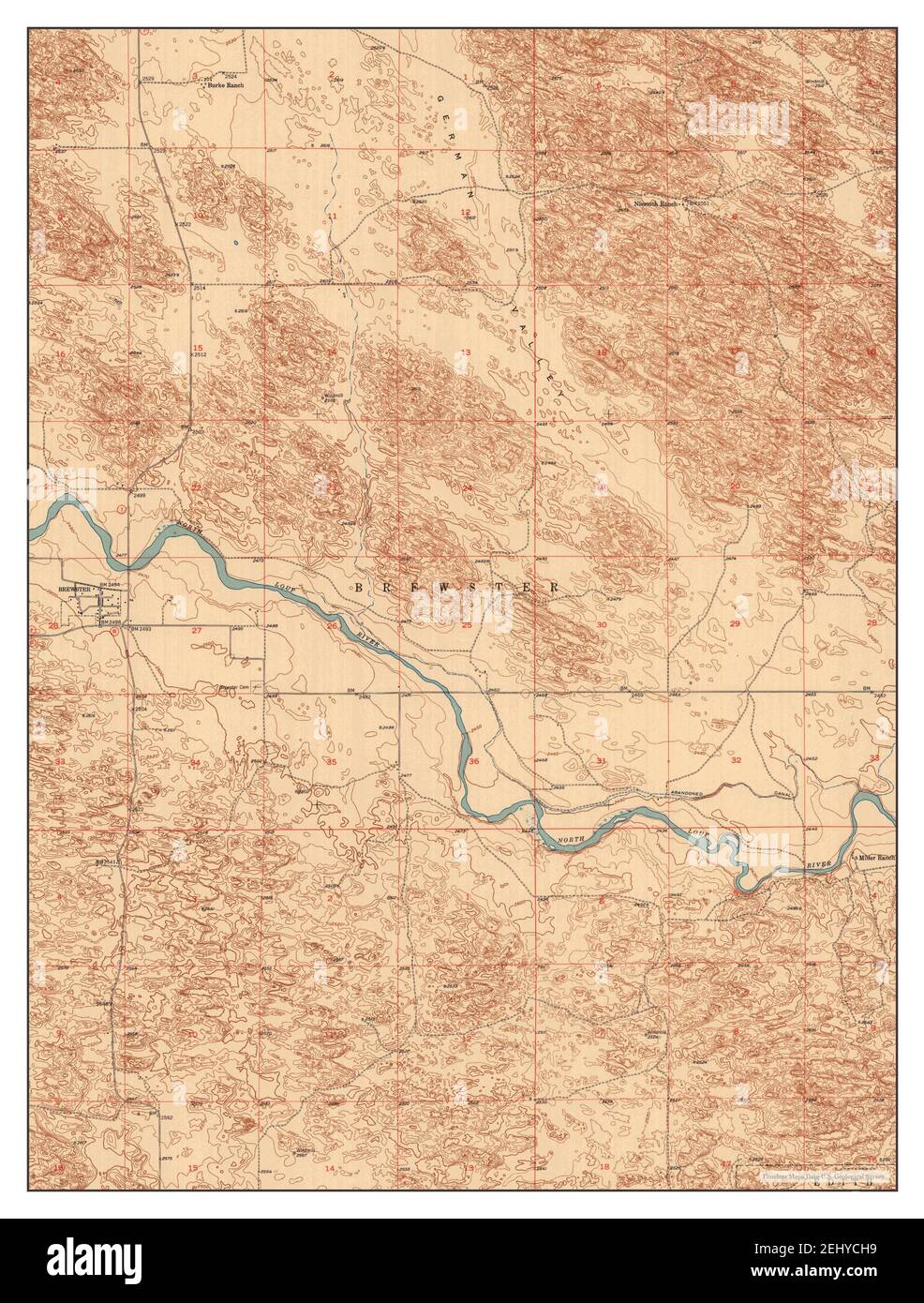 Map Of Brewster High Resolution Stock Photography and Images - Alamy