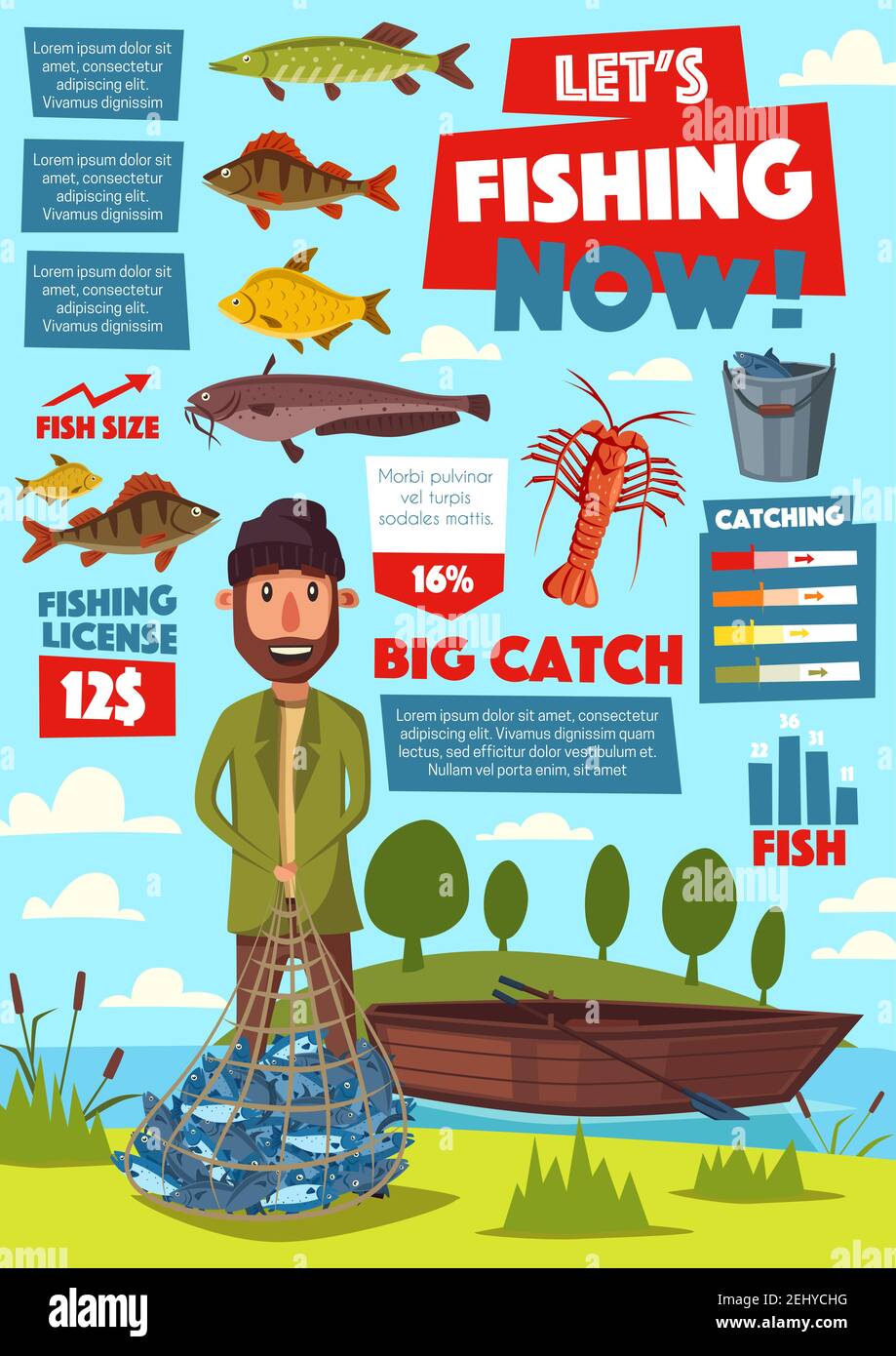 People buy fish in Stock Vector Images - Alamy