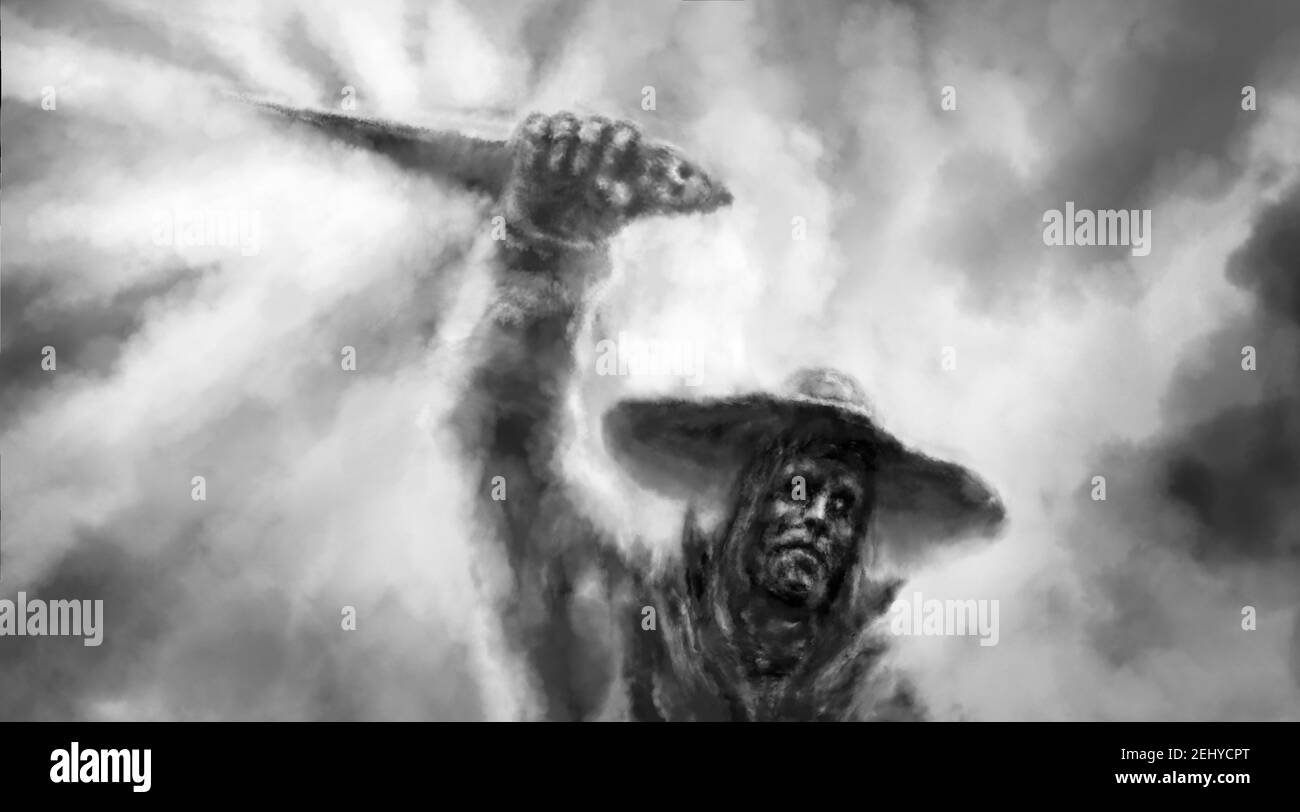 Rays holds Black and White Stock Photos & Images - Alamy