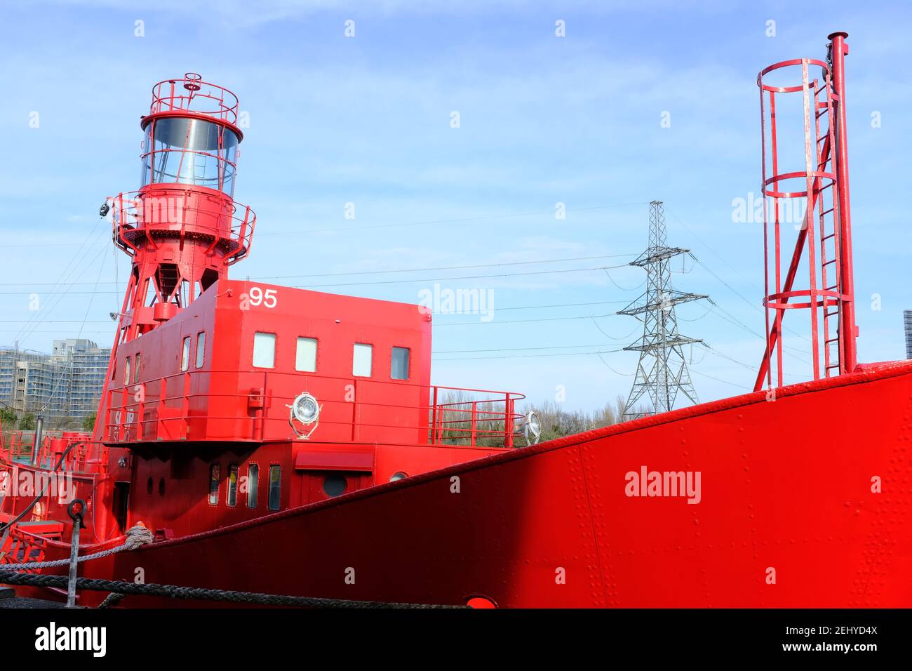 Trinity buoy wharf lighthouse hi-res stock photography and images - Alamy
