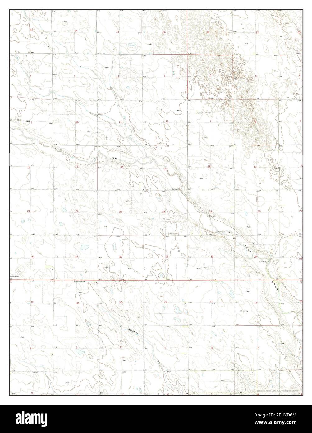 Map of chase Cut Out Stock Images & Pictures - Alamy